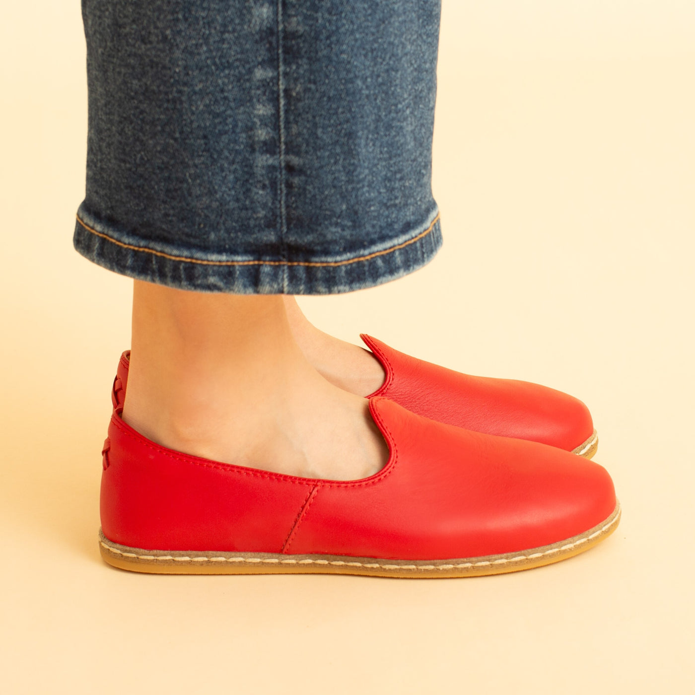 Red - Slip On Shoes for Women | Charix