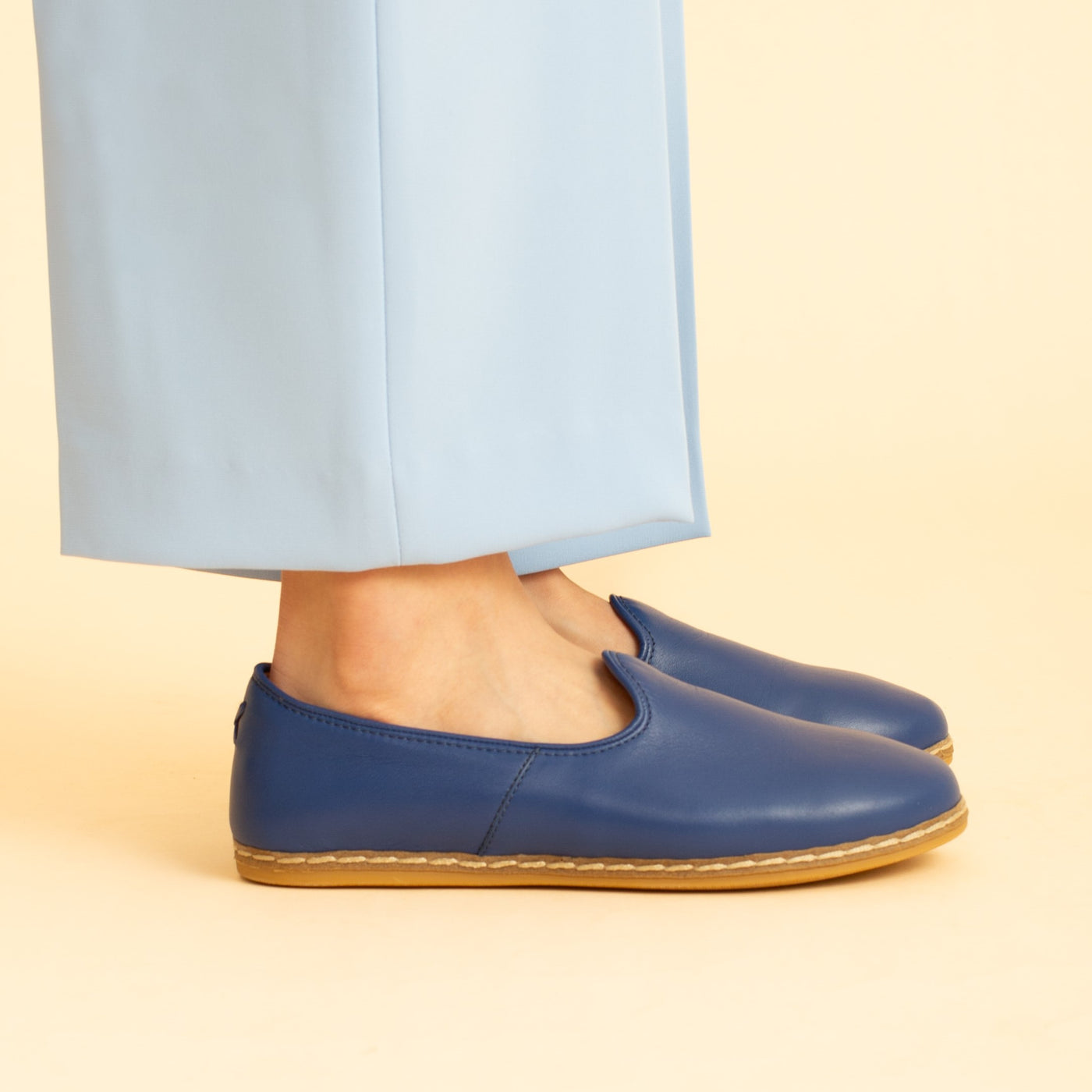 Cobalt Blue - Slip On Shoes for Women | Charix