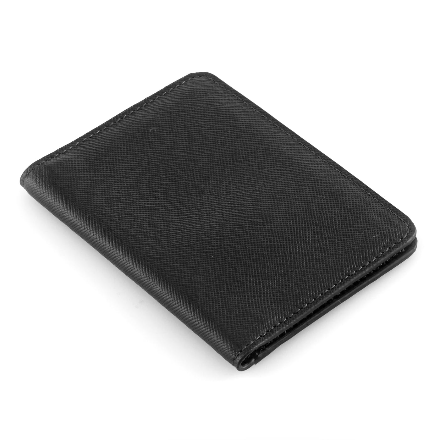 Black Bifold Minimalist Wallet