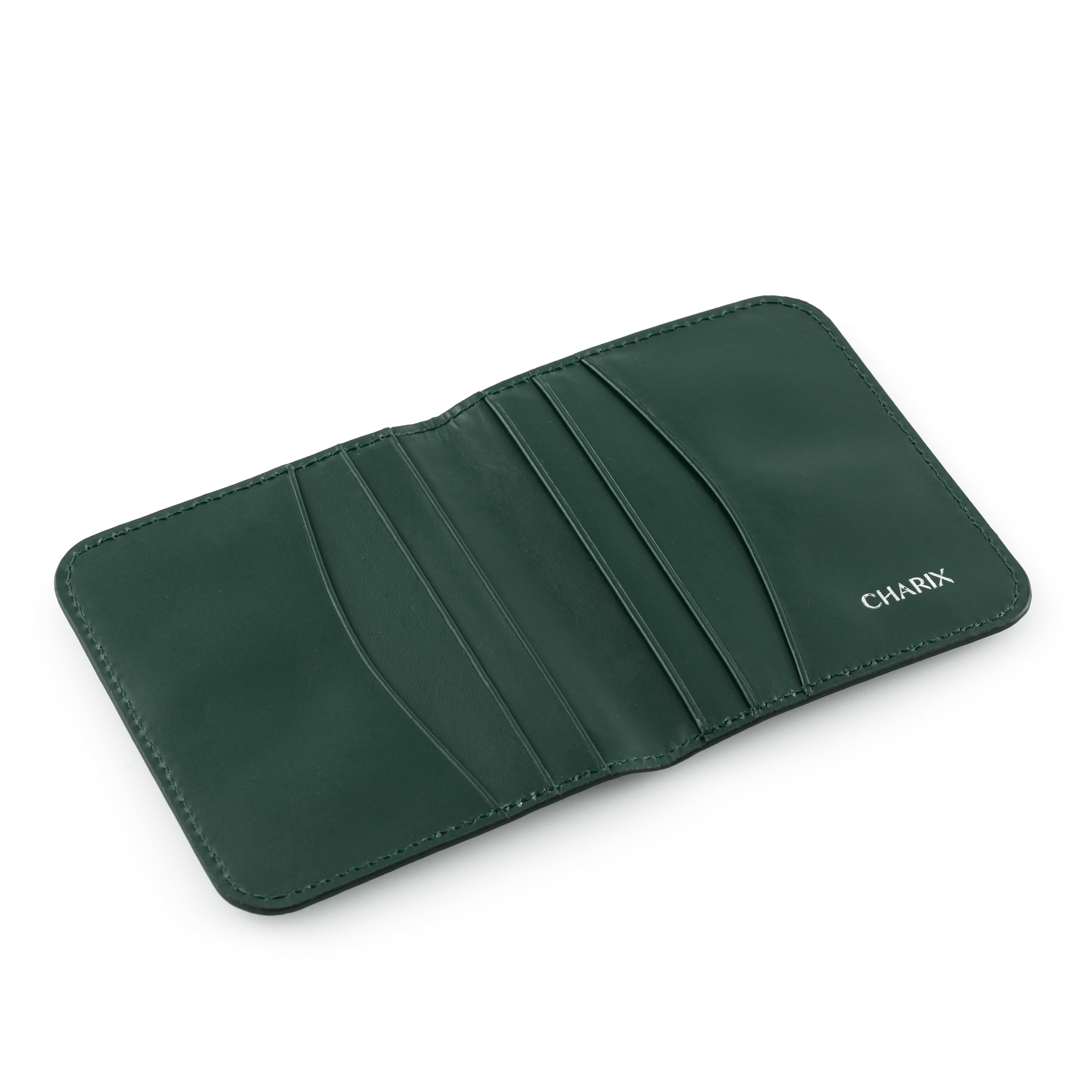 Hunter Green Card Wallet