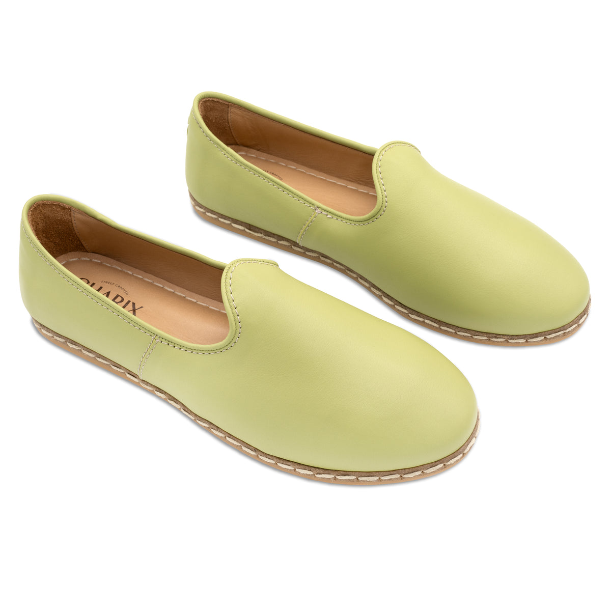 Pistachio - Slip On Shoes for Women | Charix