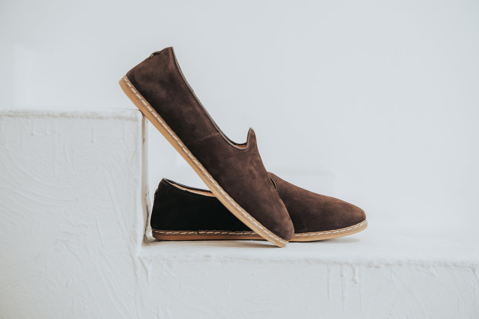 Espresso Suede - Slip On Shoes for Women | Charix