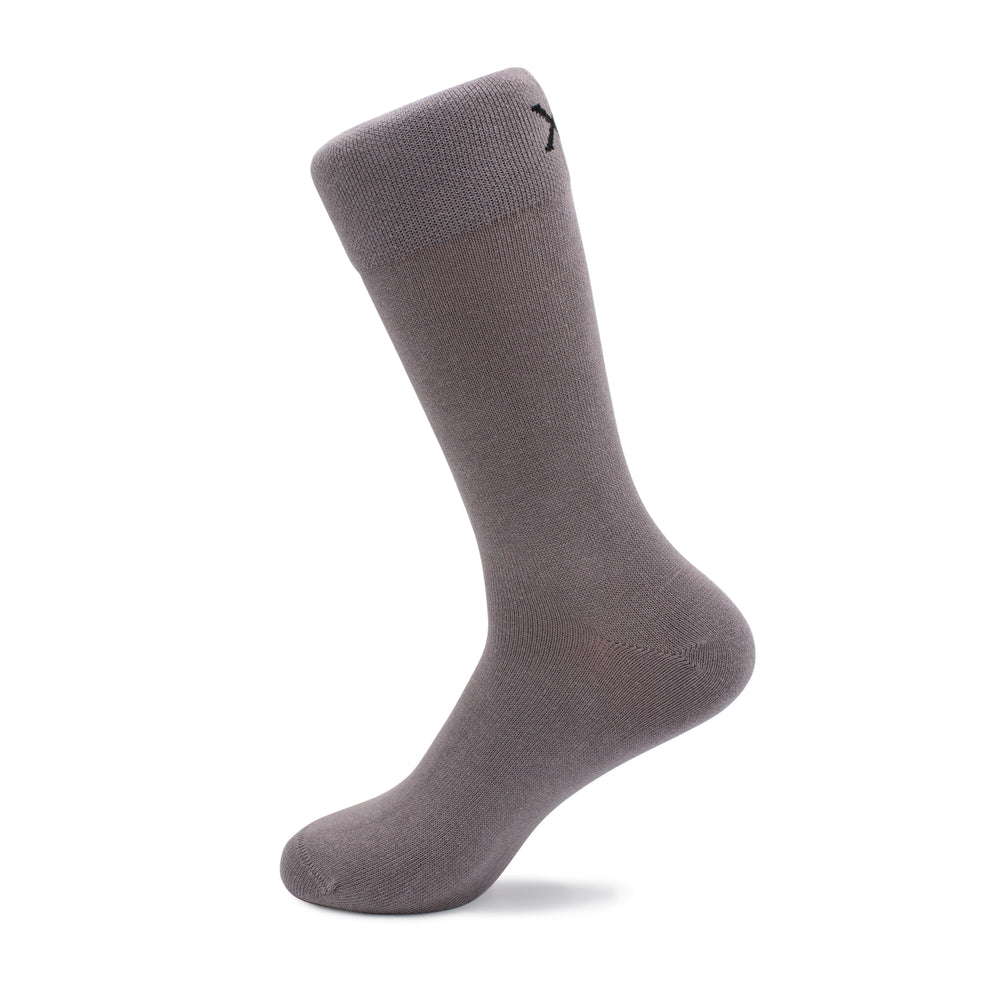 Gray Crew Socks | Cotton Socks for Women & Men | Charix