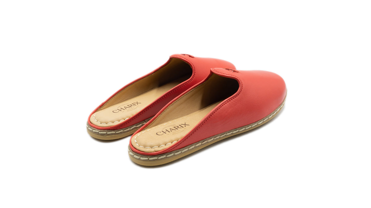 Red - Mule Shoes for Women | Charix
